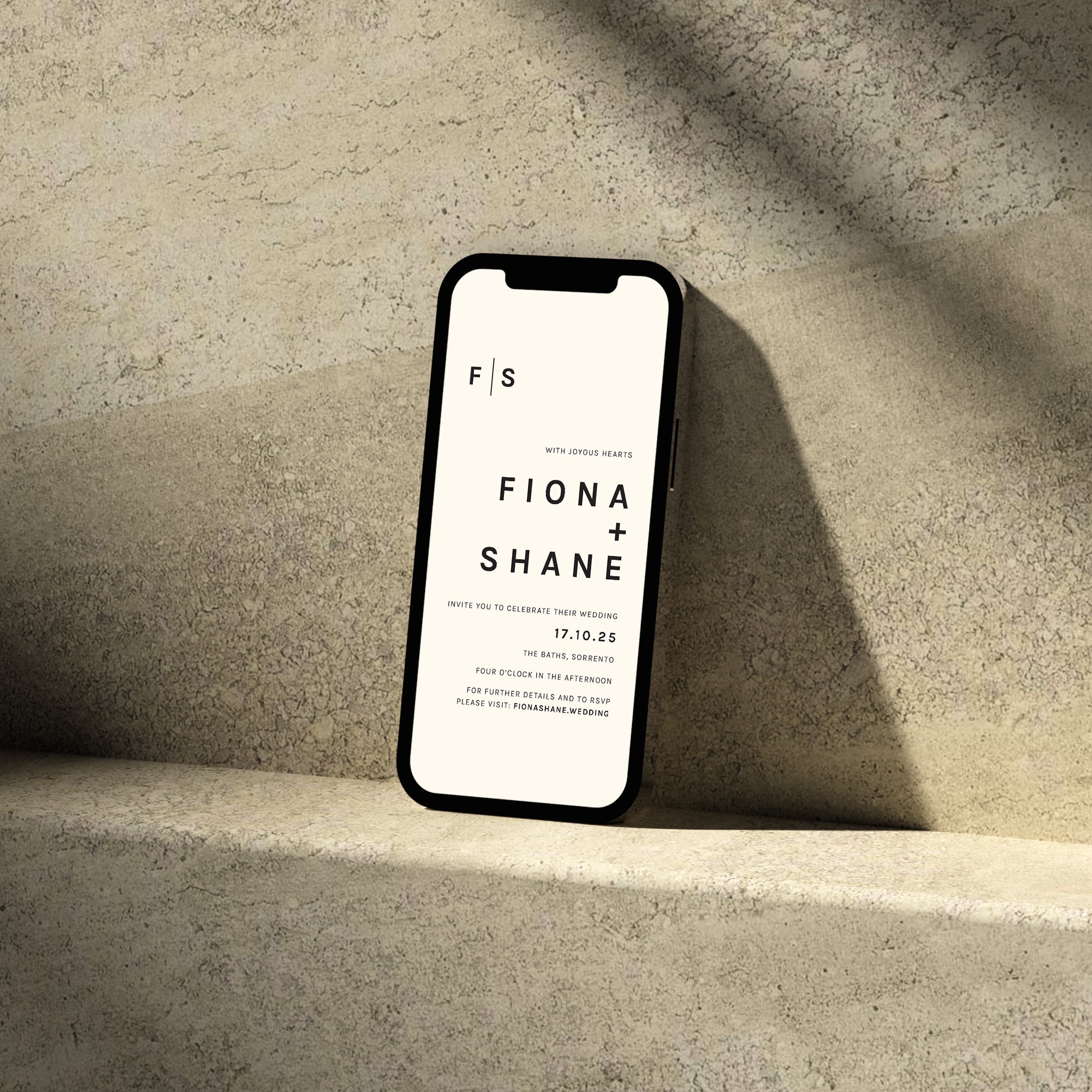 Custom Digital Wedding Invitations | Ivory & Ink Weddings