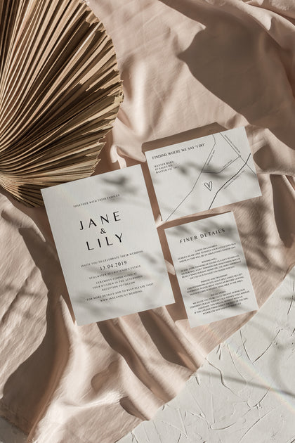 Wedding Invitation Checklist: What to Include in Your Invites – Ivory ...