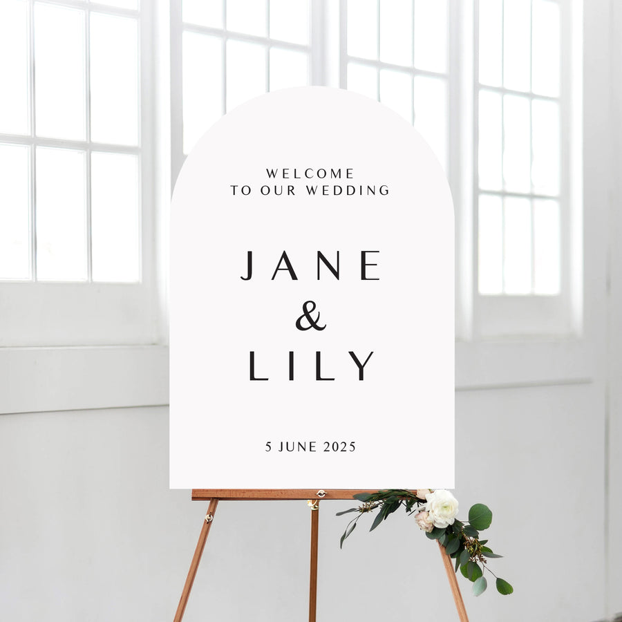 Welcome Signs – Ivory & Ink Weddings